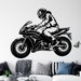 Motorcycle Wall Decal Motorcycle Wall Decor Dirt Bike Gift Free Style ...