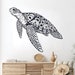 Turtle Wall Decor Sea Turtle Wall Decals Sea Turtle Wall | Etsy