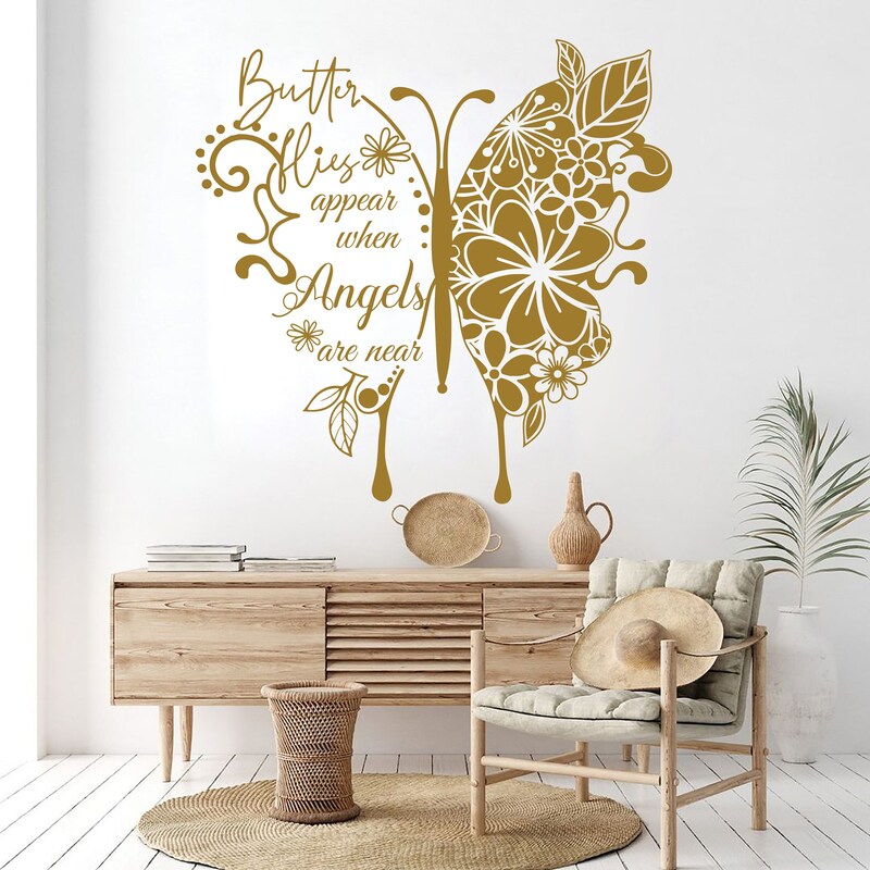 Wall Decal Butterfly - Etsy