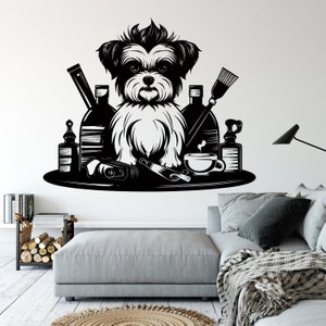 Groomer Overall Jumpsuit Long Sleeve Grooming Apparel Quality Fabric ...