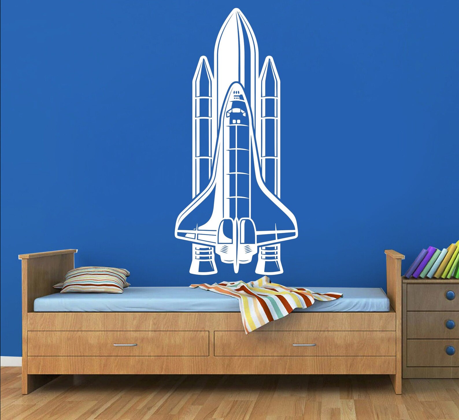 Spaceship Decor Custom Outer Space Stars Space Girl Boy Room - Etsy