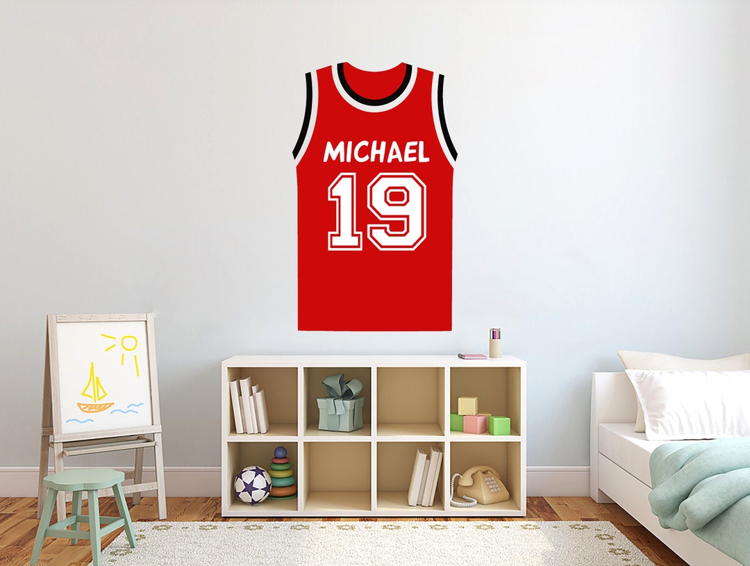 Basketball Jersey Tags Custom Name Wall Decor Basket Personalized Gifts ...
