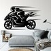 Motocross Wall Decal Motorcycle Wall Decor Dirt Bike Gift Free Style ...