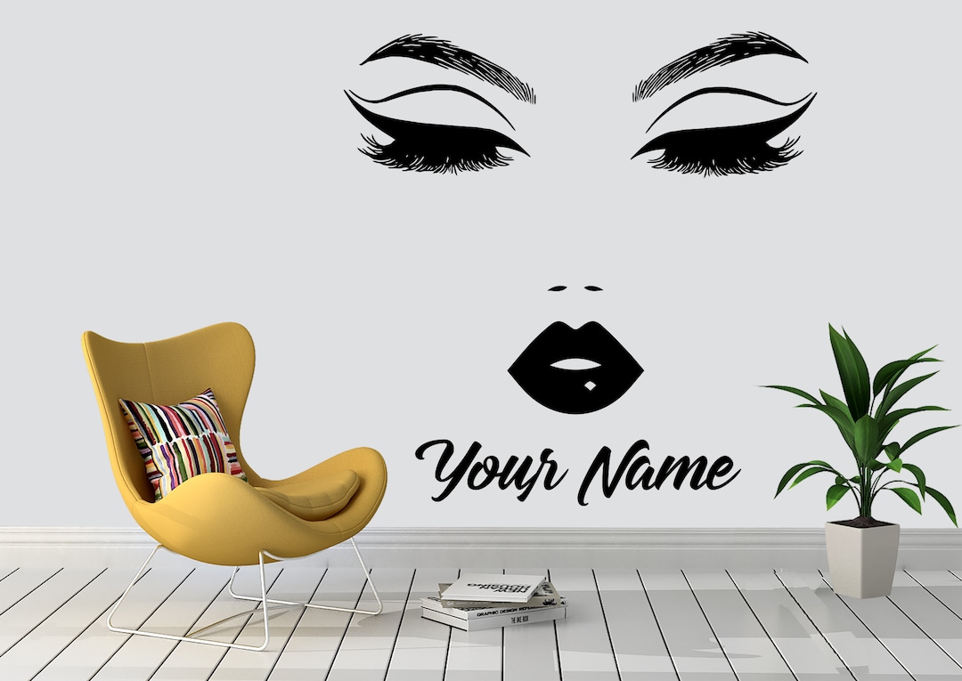 Eyelashes Custom Business Cosmetic Lashes Salon Beauty Women Beautiful ...