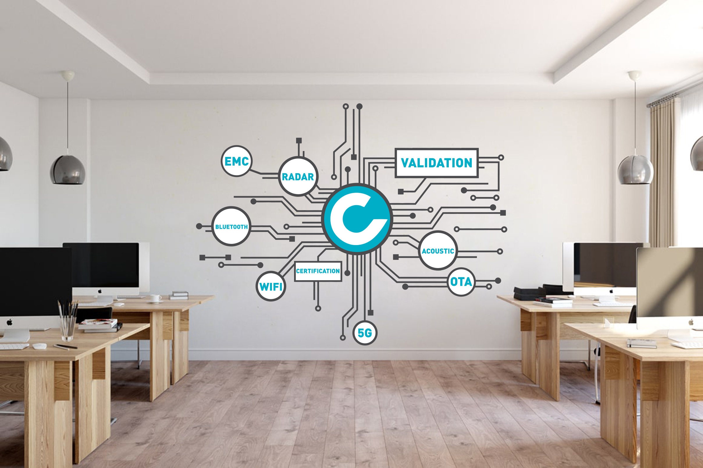 Custom Logo Custom Wall Decal Custom Fitness Personalized - Etsy