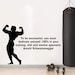 Fitness Decor Art Quotes Gym Stickers Fitness Wall Art Gifts Inspiring ...
