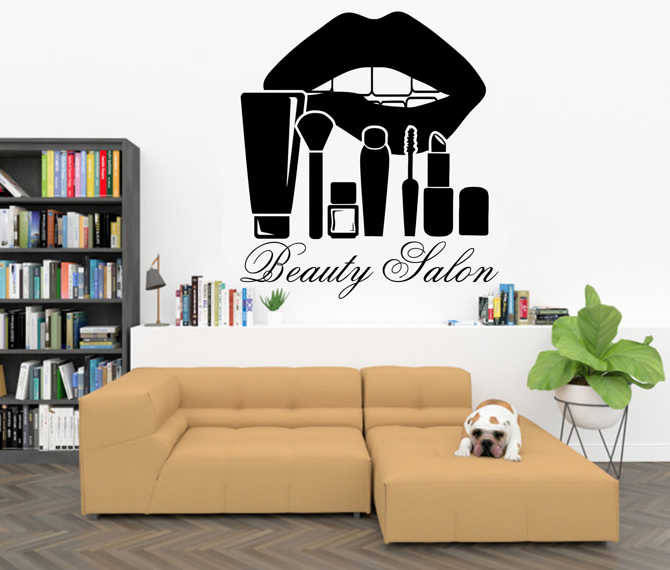 Beauty wall decor Custom Salon Manicure Hair Nails Eye Lashes | Etsy