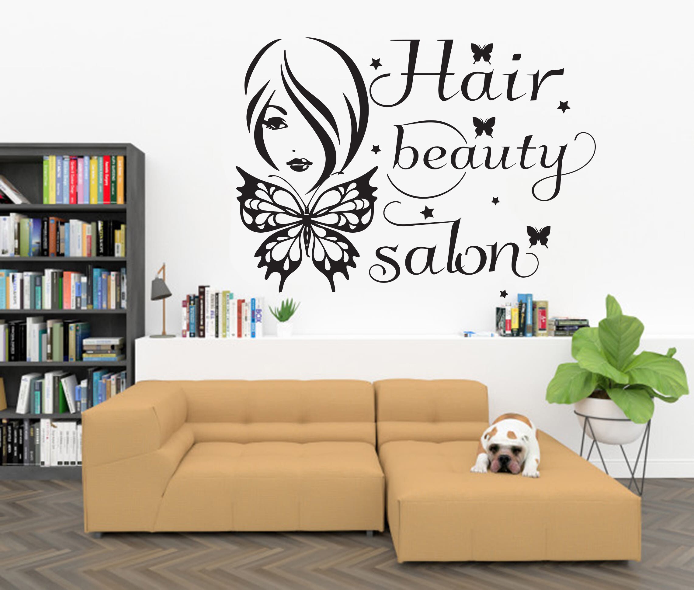 Beauty wall decor Custom Salon Manicure Hair Nails Eye Lashes | Etsy