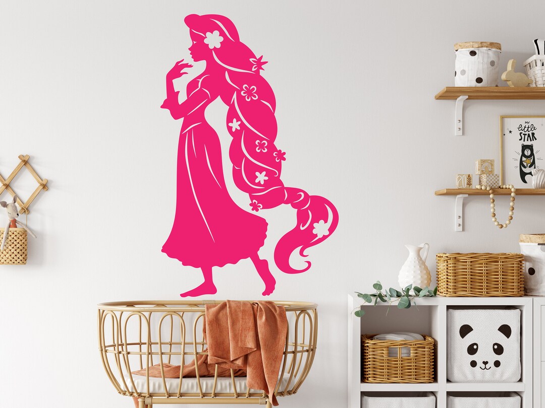 Princess Wall Decal Girl Princess Room Decal Little Girl Room Wall ...