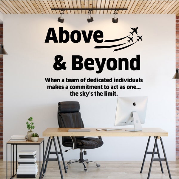 Above and Beyond - Etsy