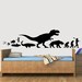 Dinosaur Wall Decor Custom T-rex Art Decal Dinosaur Dinosaur Room Gifts ...