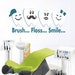 Dental Wall Decor Smile Dental Stickers Dental Clinic Wall - Etsy