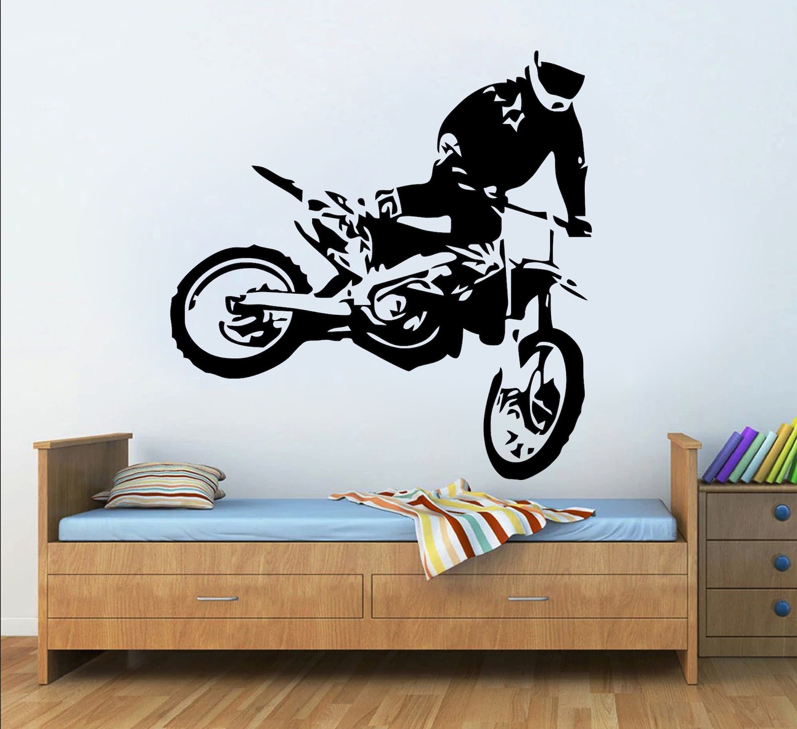 Bicycle Bike Wall Decor Stickers Art Vinyl Decal Bike Art Wall - Etsy
