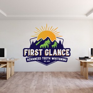 Make Your Logo Into Wall Decal Custom Logo Business Wall Decal Custom ...