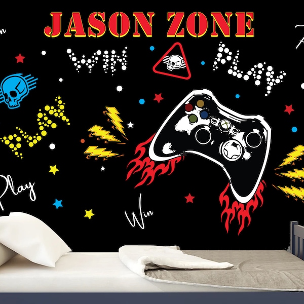 Gaming Wall Stickers - Etsy