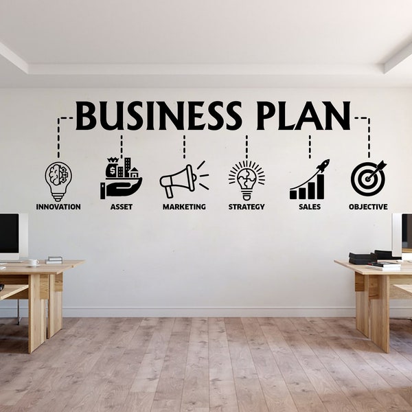 Business Wall Sticker - Etsy UK