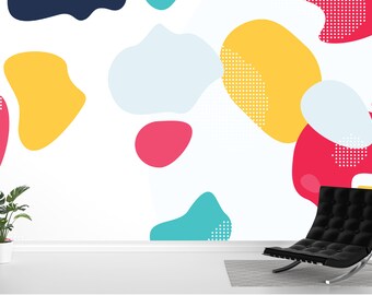 Shapes Wall Decal - Etsy