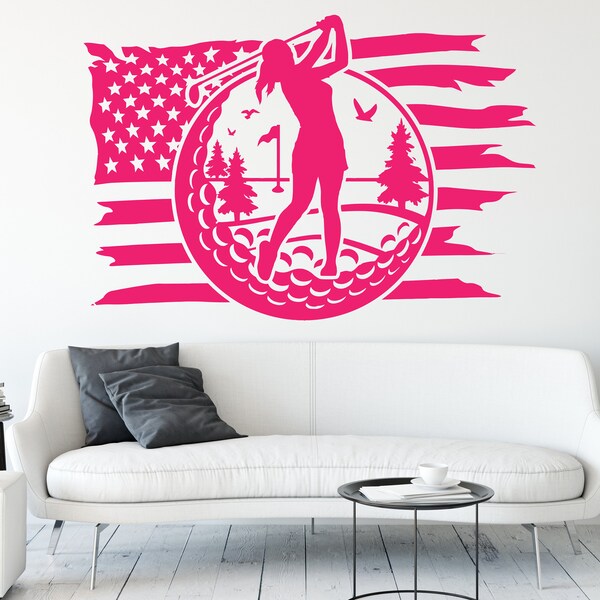 Wall Decal Golf - Etsy