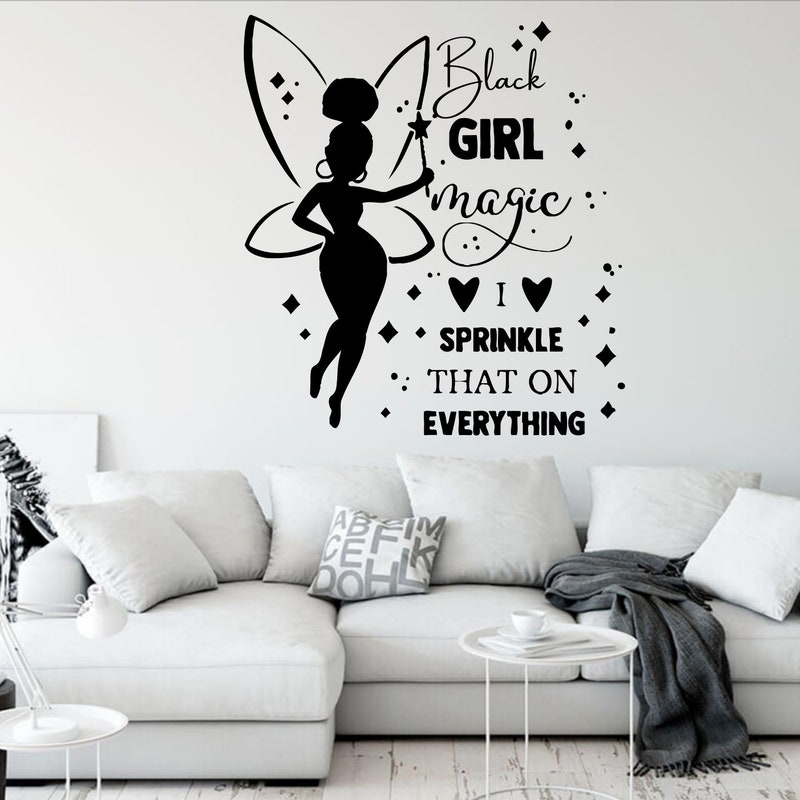 Girls Wall Decals - Etsy