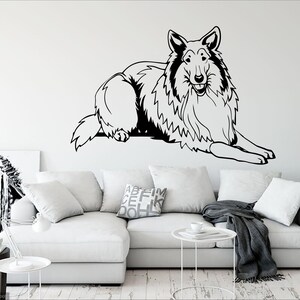Lassie Decal Pet Wall Decor, Dog Custom, Pet Shop, Grooming Salon, Pet ...