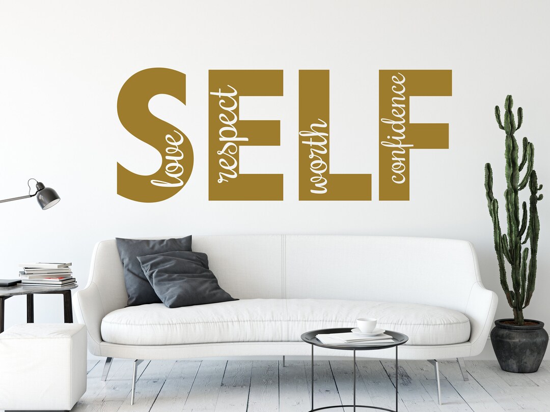 I Am a Woman Self Wall Decal Unapologetic Love Strong Empower Smart ...
