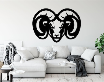 Ram Wall Decals - Etsy