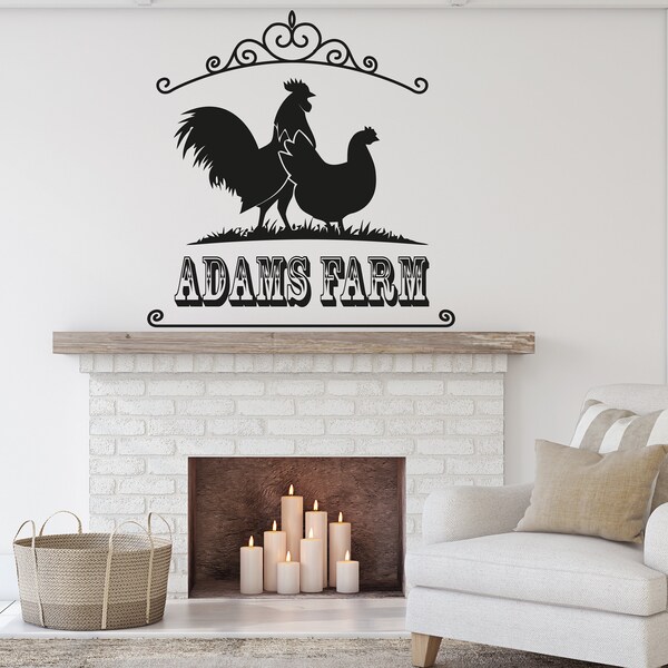 Farm Wall Decal - Etsy
