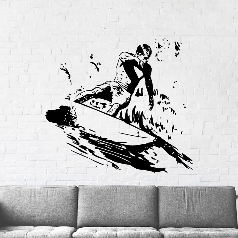 Windsurfing Decal - Etsy