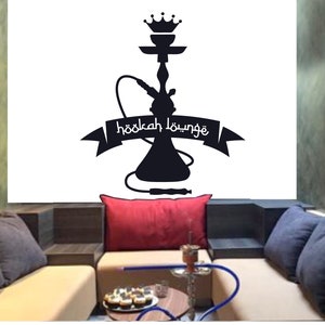 Hookah Lounge Wall Decor Hookah Lounge Bar Hookah Decals Hookah Shop ...