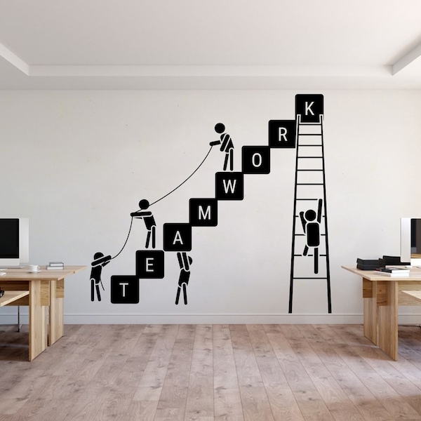 Teamwork Wall Art - Etsy