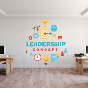 Leadership Concept Office Decor Business Office Decor Office Supplies ...