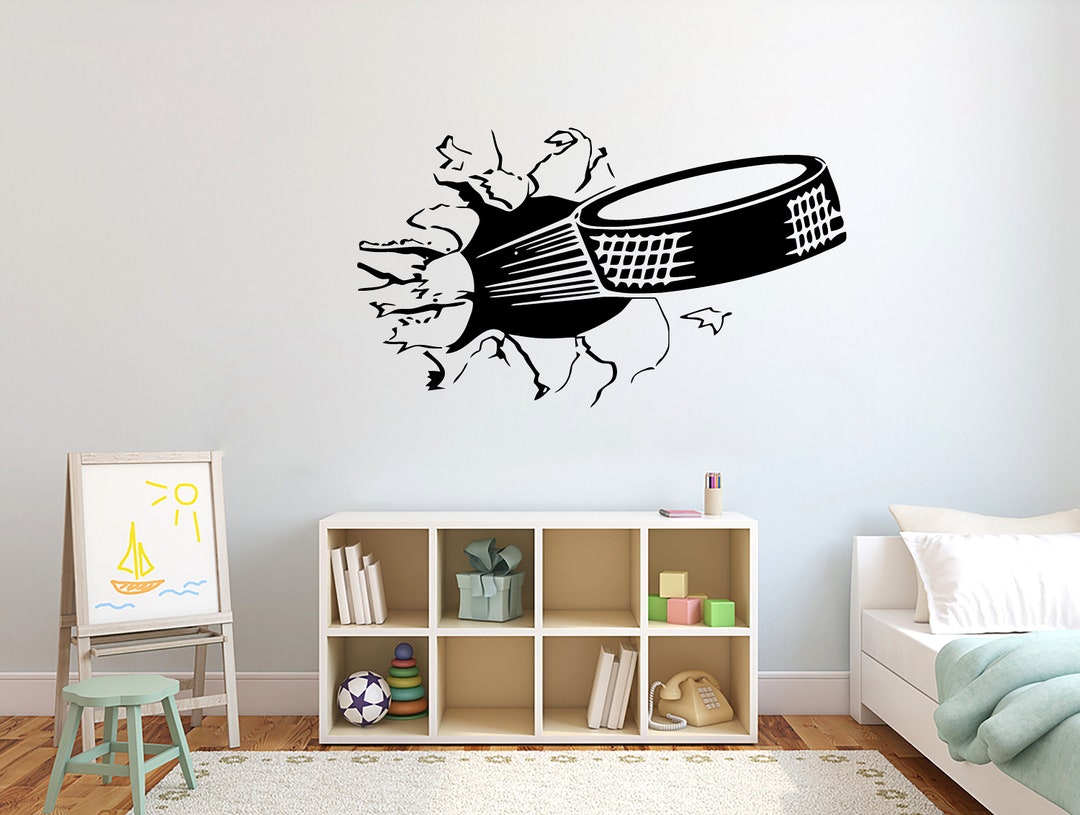 Hockey Wall Decal Hockey Mom Goalie Wall Decor Personalized Gifts Sport ...