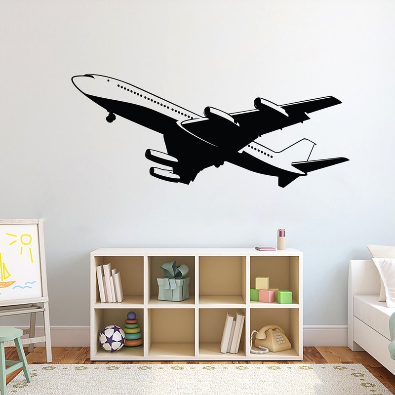Airplane Wall Decals - Etsy