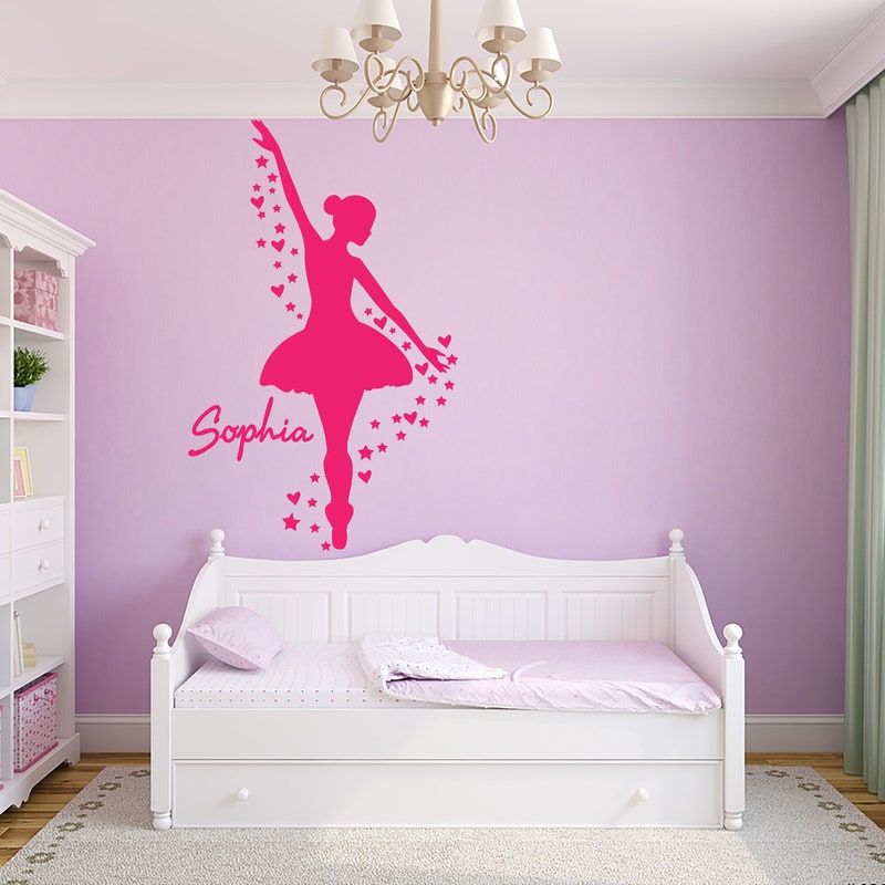 Ballerina Wall Decal - Etsy
