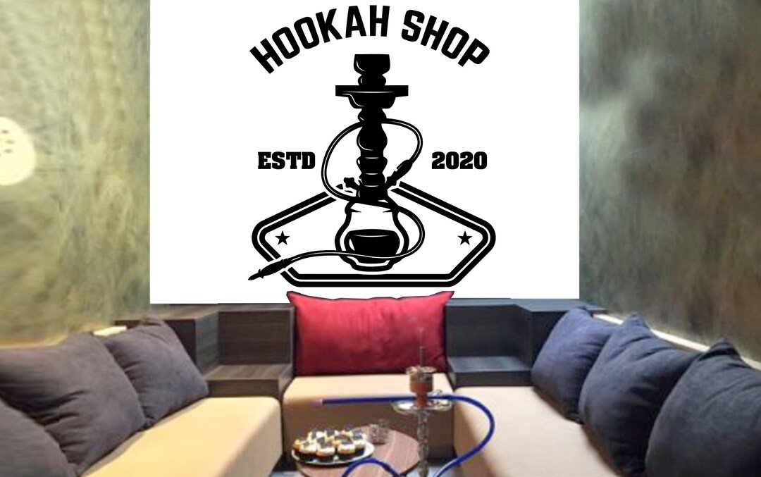 Hookah Lounge Wall Decor Hookah Lounge Bar Hookah Decals Hookah Shop ...