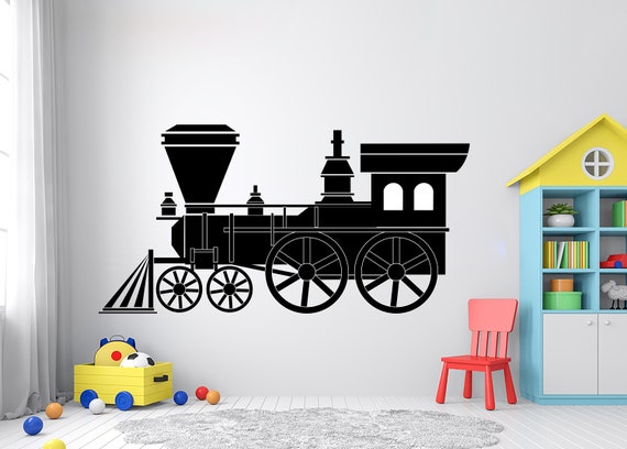 Old Train Railroad Track Wall Decal Stickers Track Wall Decals - Etsy