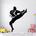 Karate Wall Decal Karate Art Wall Decal Sports Vinyl Karate Gifts Kicks ...