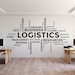 Logistics Wall Decor, Logistics Wall Decal, Logistics Wall Art ...