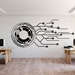 Circuit Board Wall Decal Technology Vinyl Wall Art Decals - Etsy
