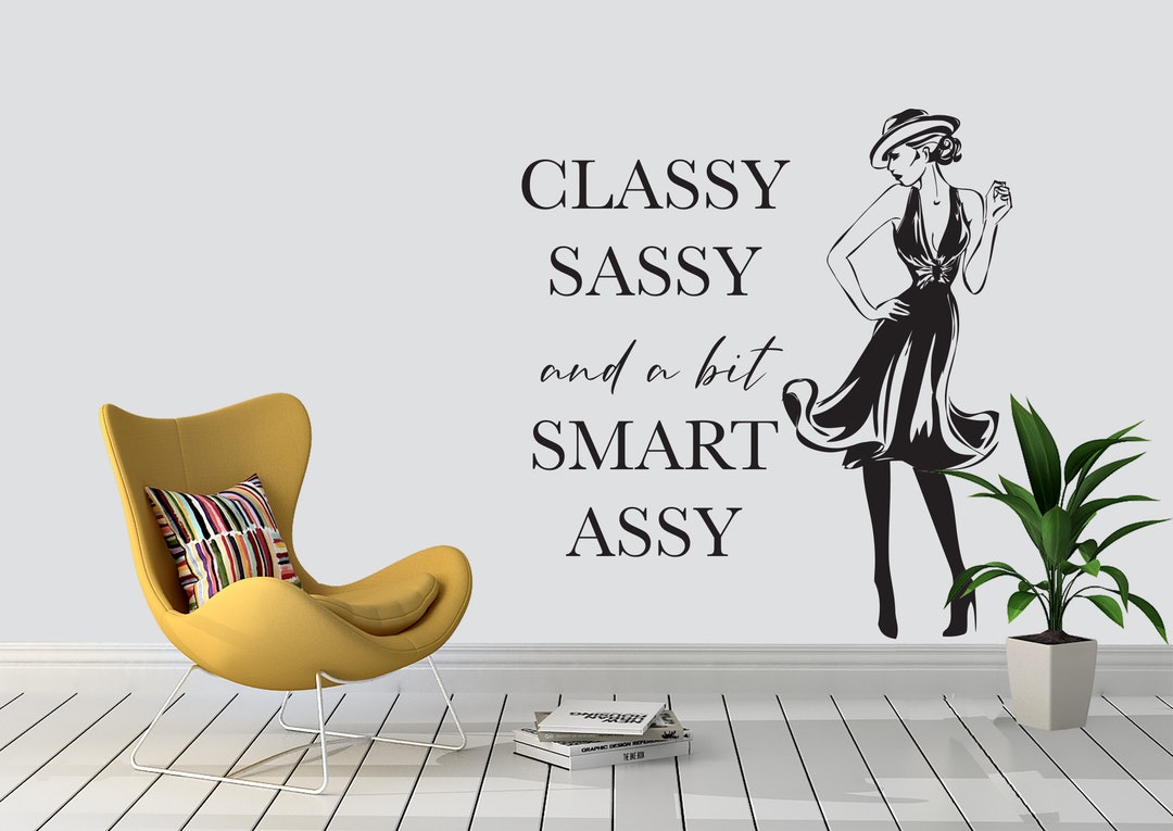 Boutique Wall Decal Afro Women Fashion Couture Custom Name Atelier ...