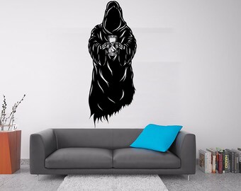 Grim Reaper Death Vinyl Decal Sticker Wall Door Window Car Van - Etsy