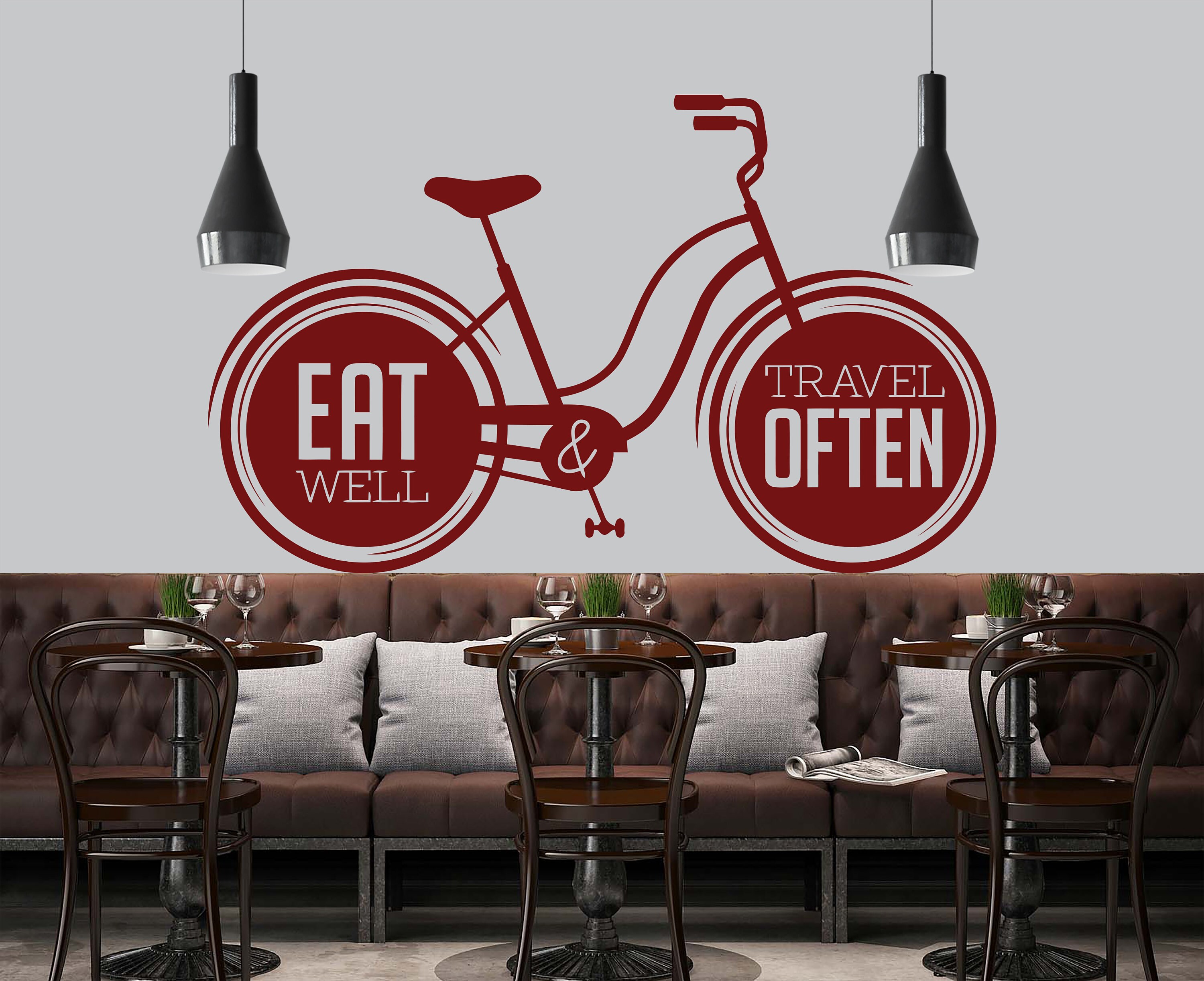 Restaurant Custom Food Lover Wall Decal Gifts Vinyl Food Lover - Etsy