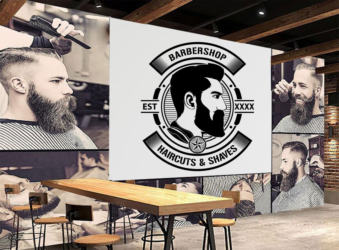 Barber Wall Art Personalized Barber Razor Decor Barber Gifts for Him ...