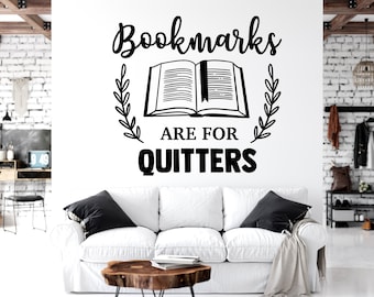 Get Lost in a Good Book Quote Vinyl Wall Art Sticker Decal. - Etsy