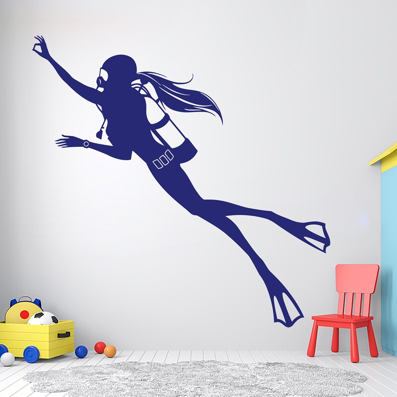 Scuba Diving Decals - Etsy