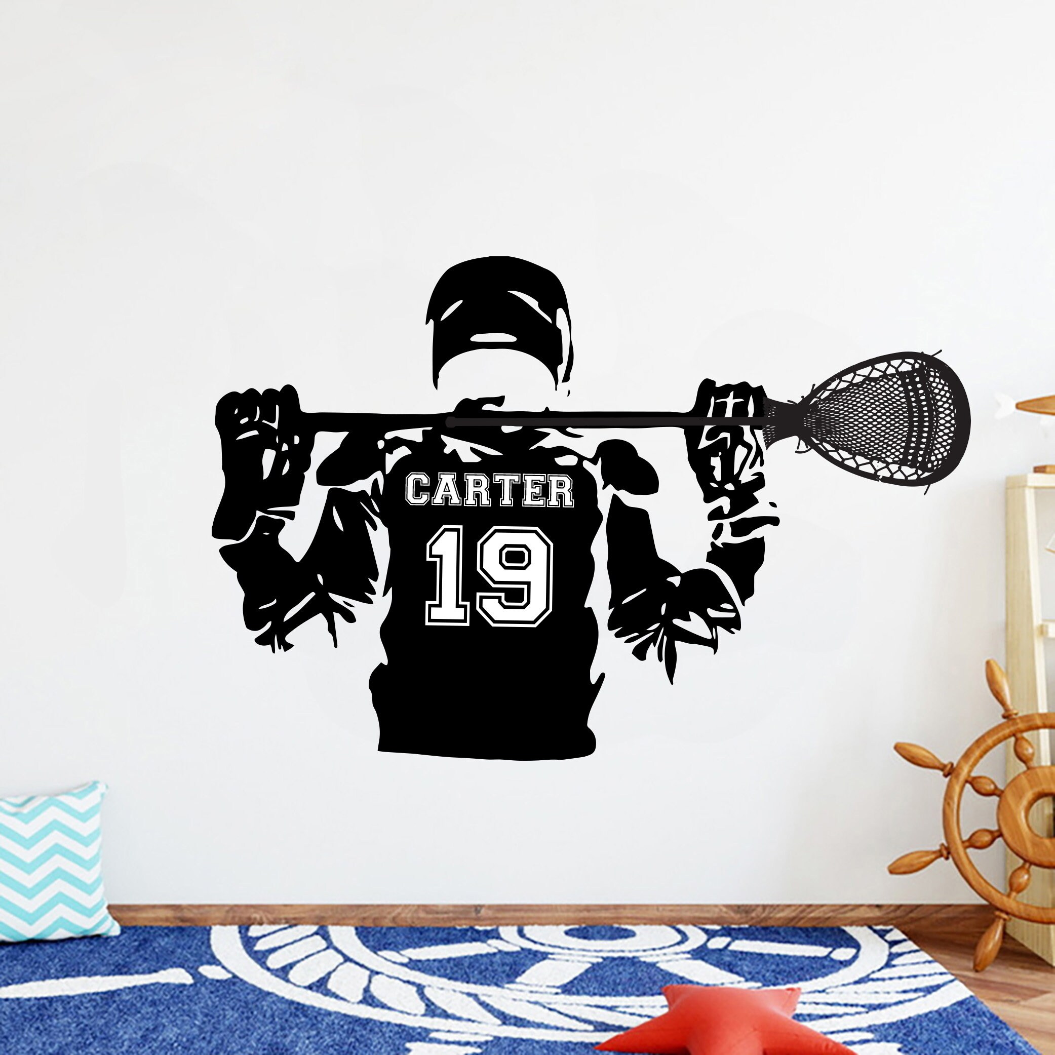 Lacrosse Stickers And Decals