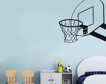 Nba Wall Decal Stickers - Etsy