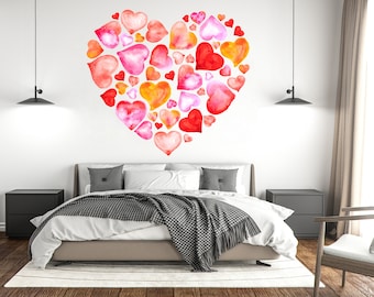 Bedroom Heart Wall Decor - Etsy