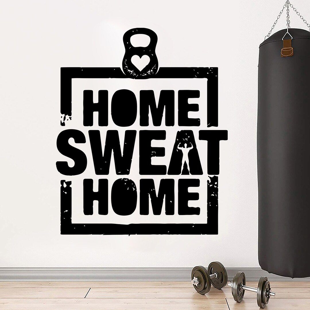 Fitness Decor Art Quotes Gym Stickers Fitness Wall Art Gifts - Etsy