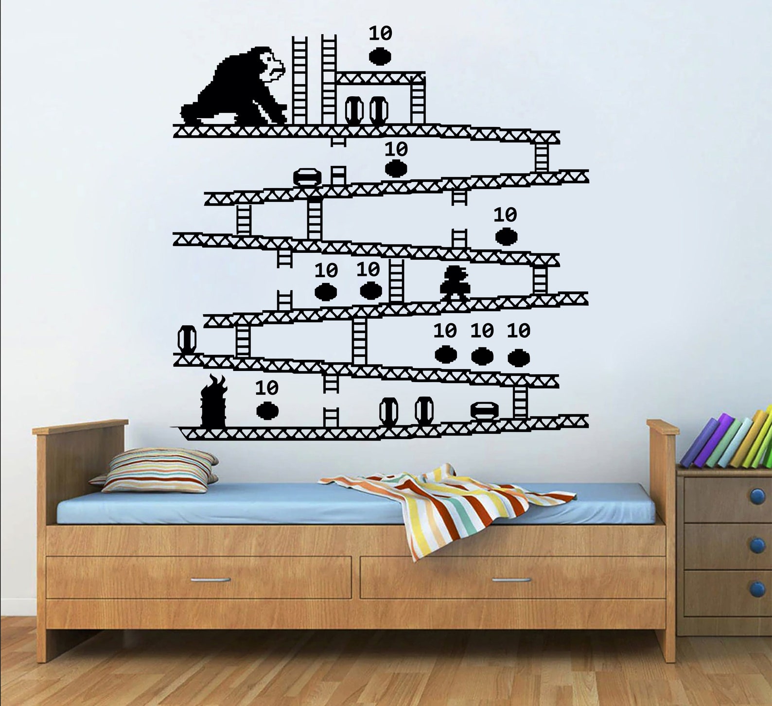 Gamer Wall Decor Custom Controller Decal Video Game Wall - Etsy